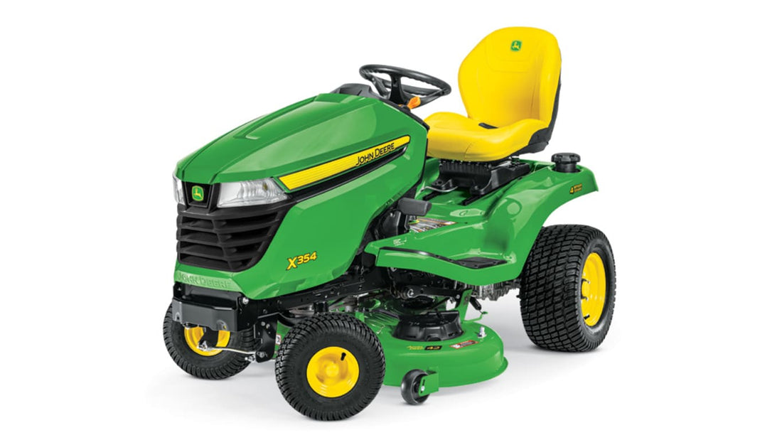 John Deere X354 4 Wheel Steer Lawn Tractor with 42-in. Deck – Power ...